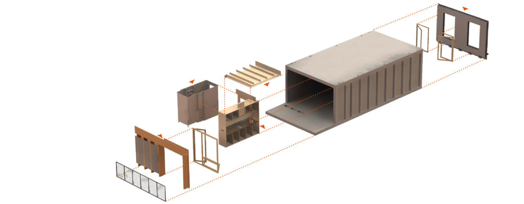 modular formigó hormigón béton eMii-C compacthabit - Compact Habit